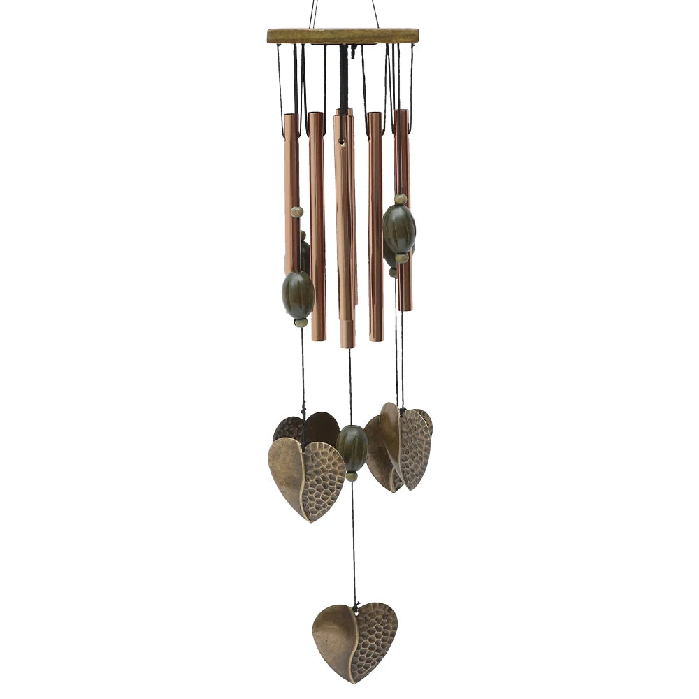 Carillon Extérieur à Huit Tubes avec Cœurs – Bricoli | La Boutique Déco
